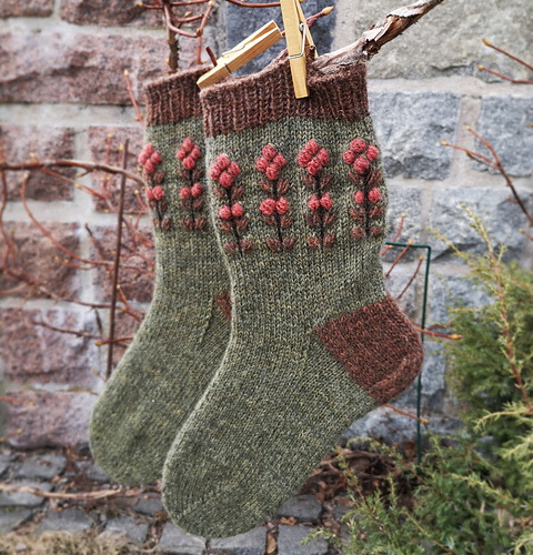 Ravelry: Karpalot Socks pattern by Suvi | Wallebeck Wool