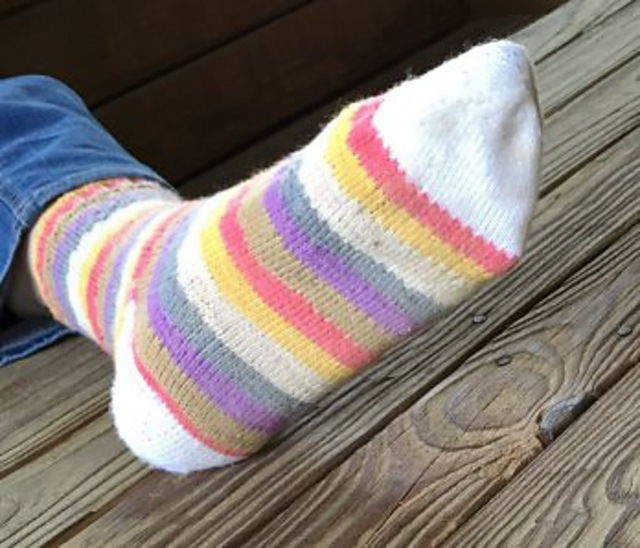 Ravelry: suzann's Dawn's Geek Socks