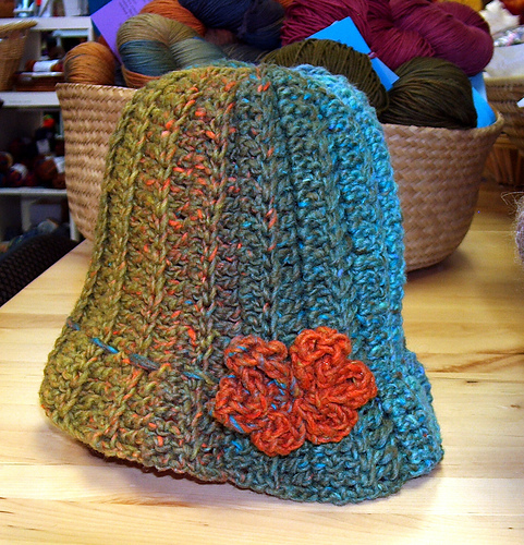 Ravelry: Flared Tweed Hat pattern by Mary Jane Hall