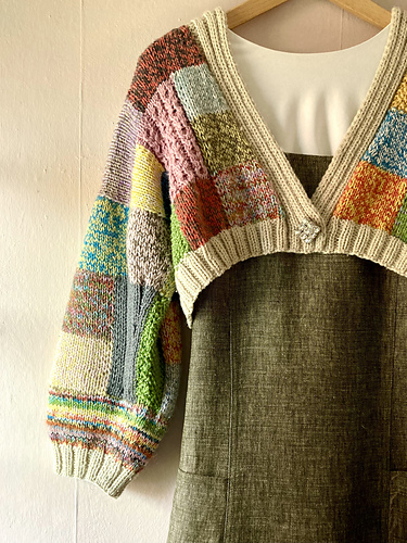 Ravelry: Sienna Patchwork Cardigan pattern by Suzy Rai