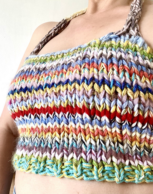 Ravelry: Festival Crop Top pattern by Suzy Rai