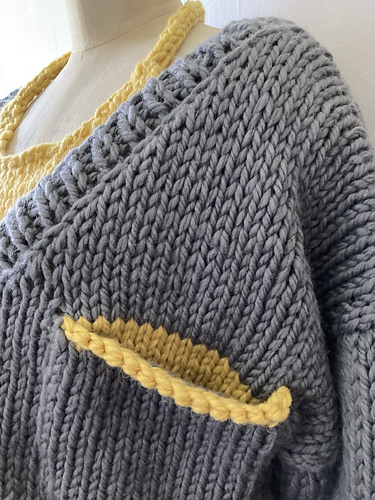 Ravelry: Big Knit Twinset pattern by Suzy Rai