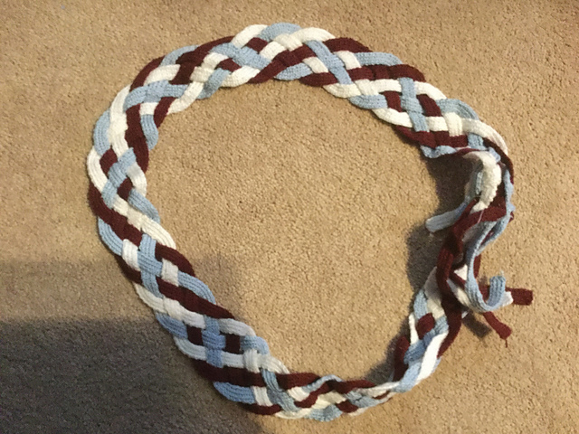 Ravelry: Six Strands - Braided Headband pattern by jemajoe knitting blog