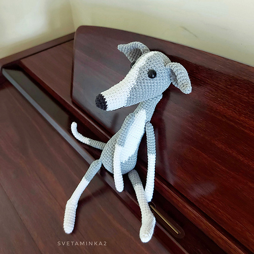 Ravelry: Greyhound dog pattern by Sveta Minakova