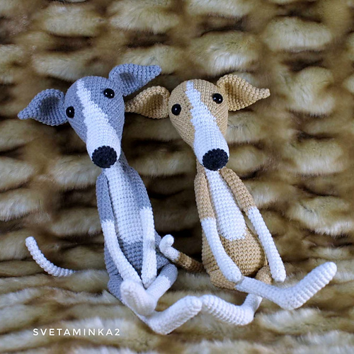 Ravelry: Greyhound dog pattern by Sveta Minakova