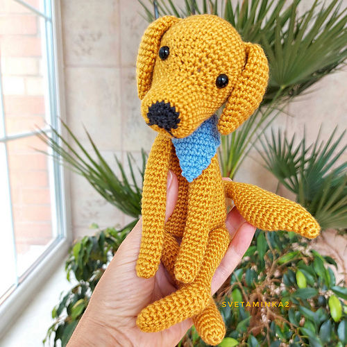Ravelry: Golden Retriever amigurumi pattern by Sveta Minakova