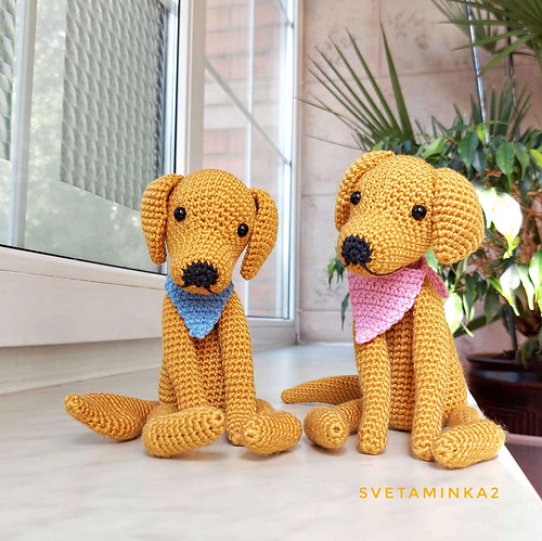 Ravelry: Golden Retriever amigurumi pattern by Sveta Minakova