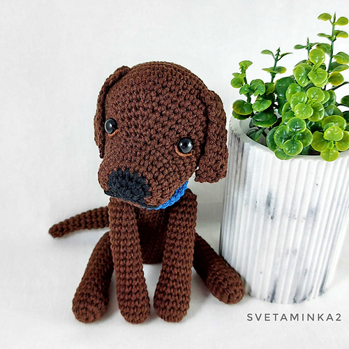 Ravelry: Chocolate Labrador pattern by Sveta Minakova