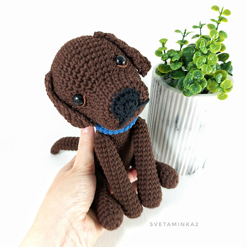Ravelry: Chocolate Labrador pattern by Sveta Minakova