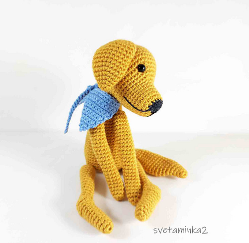 Ravelry: Golden Retriever amigurumi pattern by Sveta Minakova