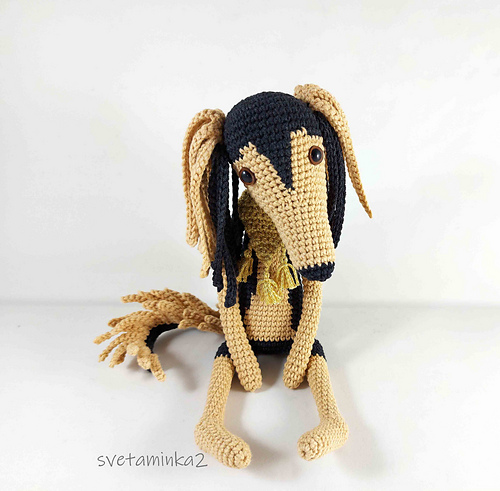 Ravelry: Saluki Romeo & Juliet pattern by Sveta Minakova