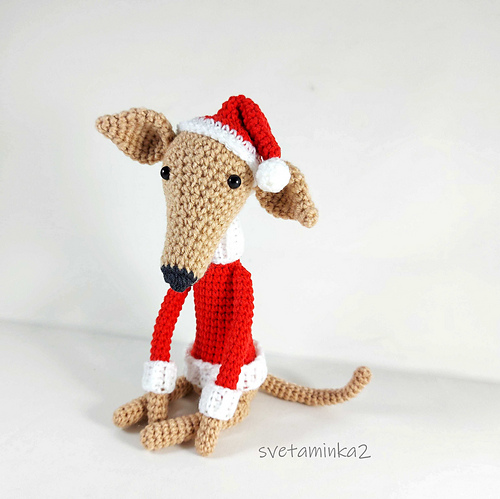 Ravelry: Santa Dog pattern by Sveta Minakova
