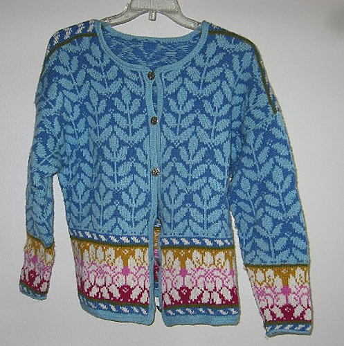 Ravelry: Brocade Leaves Cardigan (page 122) pattern by Solveig Hisdal