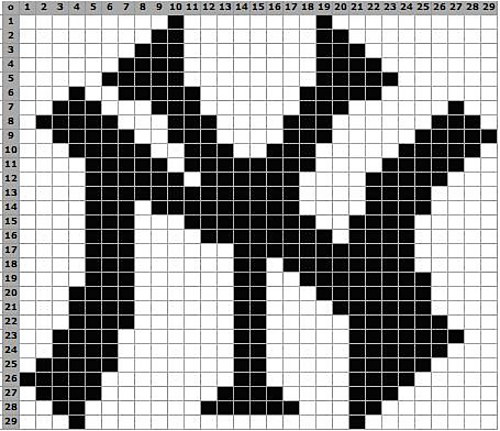 Ravelry: 16 Original Baseball Team Logos pattern by Allyson Dykhuizen