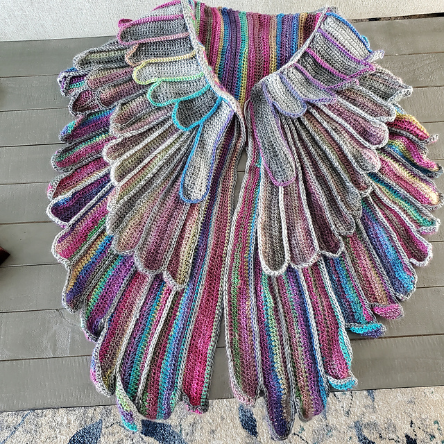 Ravelry: sweetangel4274's Feather Wings Shawl unforgettable