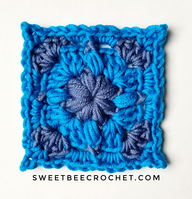Ravelry: Picot Points Square pattern by Sweet Bee Crochet