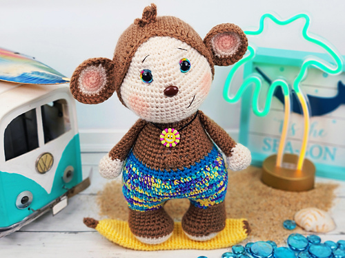 Ravelry: Oakley the Monkey pattern by Carolyne Brodie