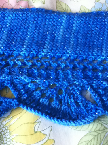 Ravelry: Aile d'Ange - Angel Wing Scarf pattern by Gabriella Henry