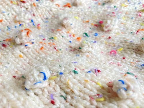 Ravelry: Baby Bobble Sweater pattern by Sarah Weidinger