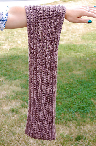 Ravelry: Falling Eyelet Cowl pattern by Aja Morris