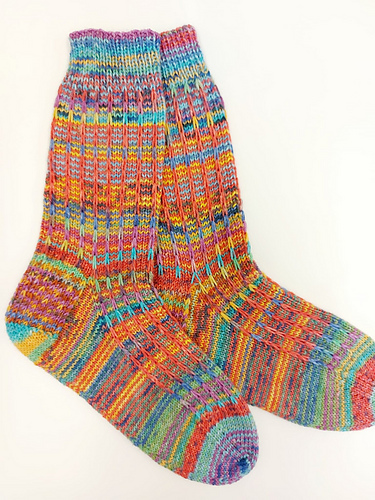 Ravelry: Slip Stitch Socks pattern by Michele C Meadows