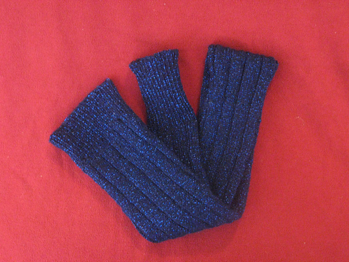 Ravelry: Ribbed Thigh Highs / Glimmering Thigh Highs pattern by Lion ...