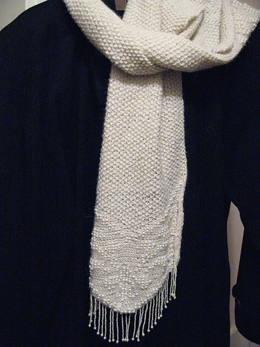 Ravelry: Beaded Knitted Scarf pattern by Jane Davis