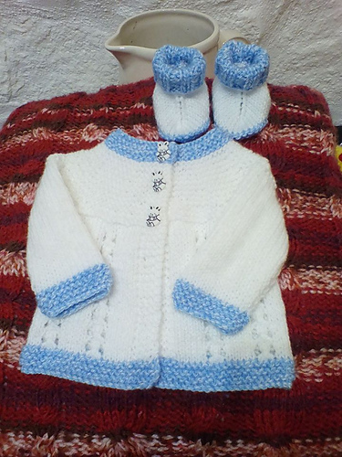 Ravelry: Bella Baby Jacket pattern by marianna mel