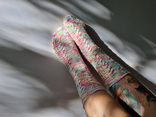 Ravelry: Bonbon Socks pattern by Sylvia Avila Cacho