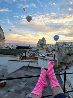 Ravelry: Grace socks pattern by Sylvia Evers