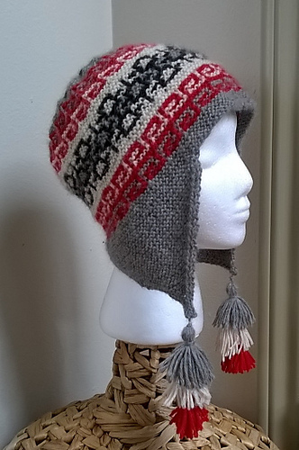 Ravelry: Mosaic Chullo Style Hat Recipe pattern by Martha Wissing