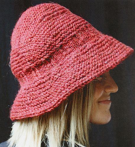 Ravelry: Brimmed Hat - Horizontal pattern by Elizabeth Zimmermann