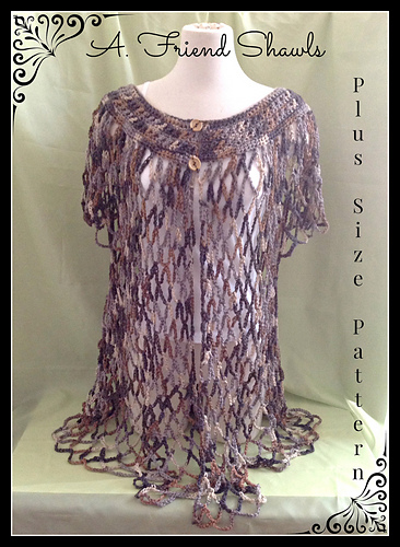 Ravelry: Plus Size Openwork Sweater pattern by Melissa R. M. Frank