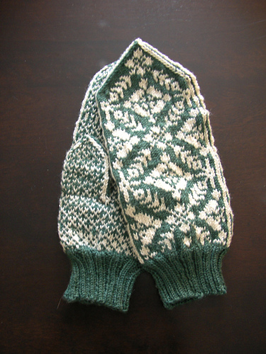 Ravelry: A variation on the traditional Norwegian Selbu mitten pattern ...