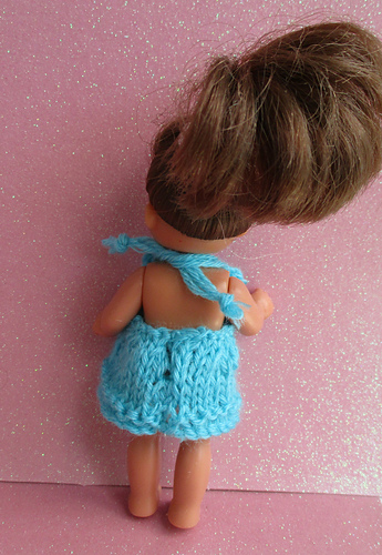 Ravelry: Misty 4 inch Dolls Dress pattern by taffylass knits