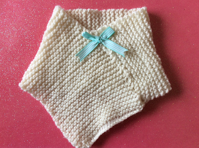 Ravelry: Newborn One Piece Poncho pattern by taffylass knits