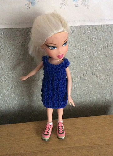 Ravelry: Bratz Lavender Dress pattern by taffylass knits
