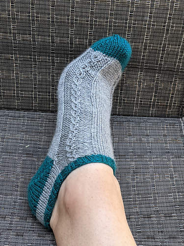 Ravelry: Mock Cable Foot Sweater pattern by Amanda Pascoe