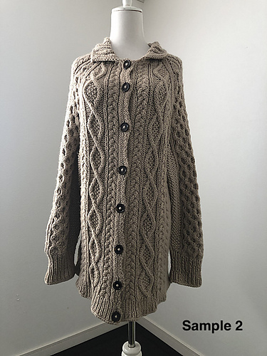 Ravelry: Cosy cable jacket pattern by Takako Takiguchi