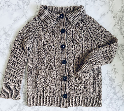 Ravelry: Timeless Cable Cardigan pattern by Takako Takiguchi