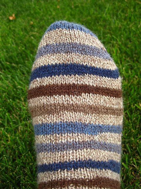 Ravelry: takdpm's Basic Toe-Up Socks With a Heel Flap