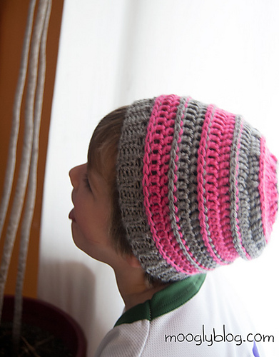 Ravelry: Sweet Striped Crochet Hat pattern by Tamara Kelly