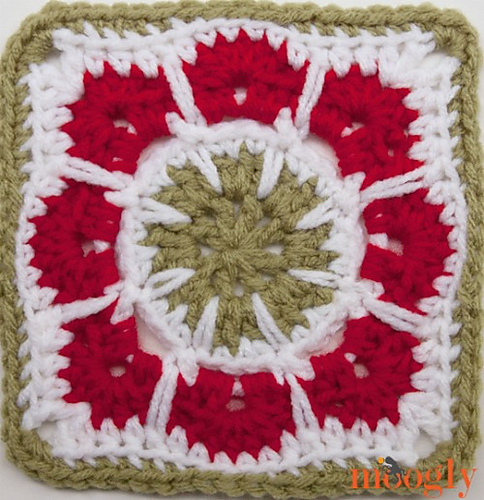 Ravelry: Mini Magic Mandala Square 6" Block pattern by Tamara Kelly