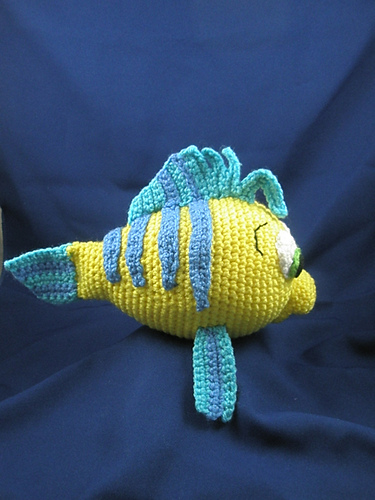 Ravelry: Flounder the Friendly Fish pattern by Tammy Mehring