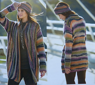 Ravelry: 84-06 Jacket and Headband pattern by Fil Katia