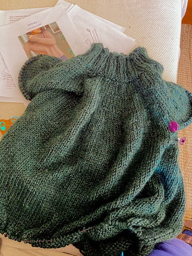 Ravelry: January sweater pattern by SailorWifeKnits