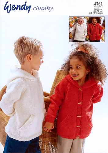 Ravelry: Wendy 4761 - Jacket pattern by Wendy Yarns