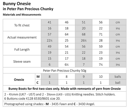 Ravelry: P1295 pattern by Peter Pan