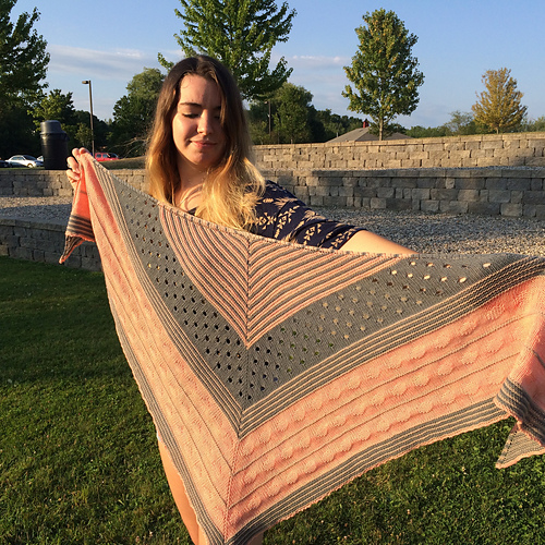 Ravelry: Sweet Shoppe Shawl pattern by Okanagan Knit Co.