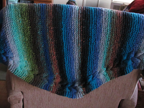 Ravelry: Rough Seas Shawl pattern by Nazanin S. Fard